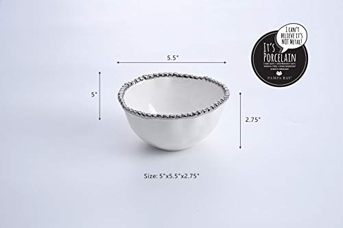 Pampa Bay Porcelain Salerno Small Bowl