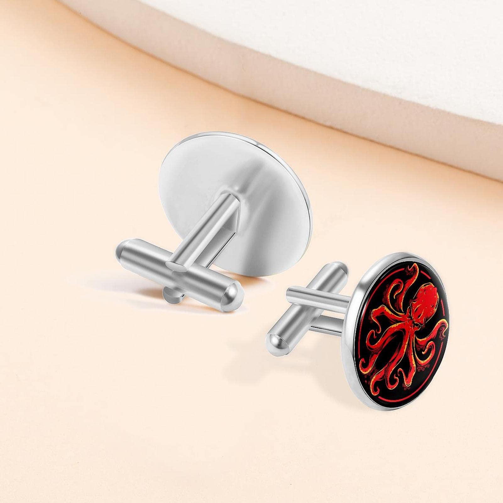 Sea Turtles, Cufflinks and Studs Set for Tuxedo Shirts Business Wedding (Multiple Colors5)