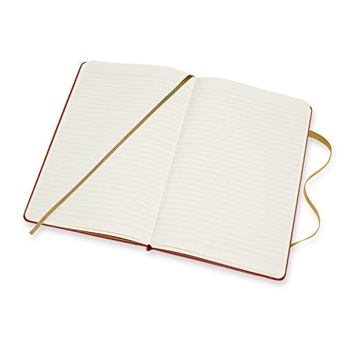 Moleskine Limited Edition Year of the Ox Notebook, Hard Cover, Large (5" x 8.25"), Ruled/Lined, Red, 240 Pages