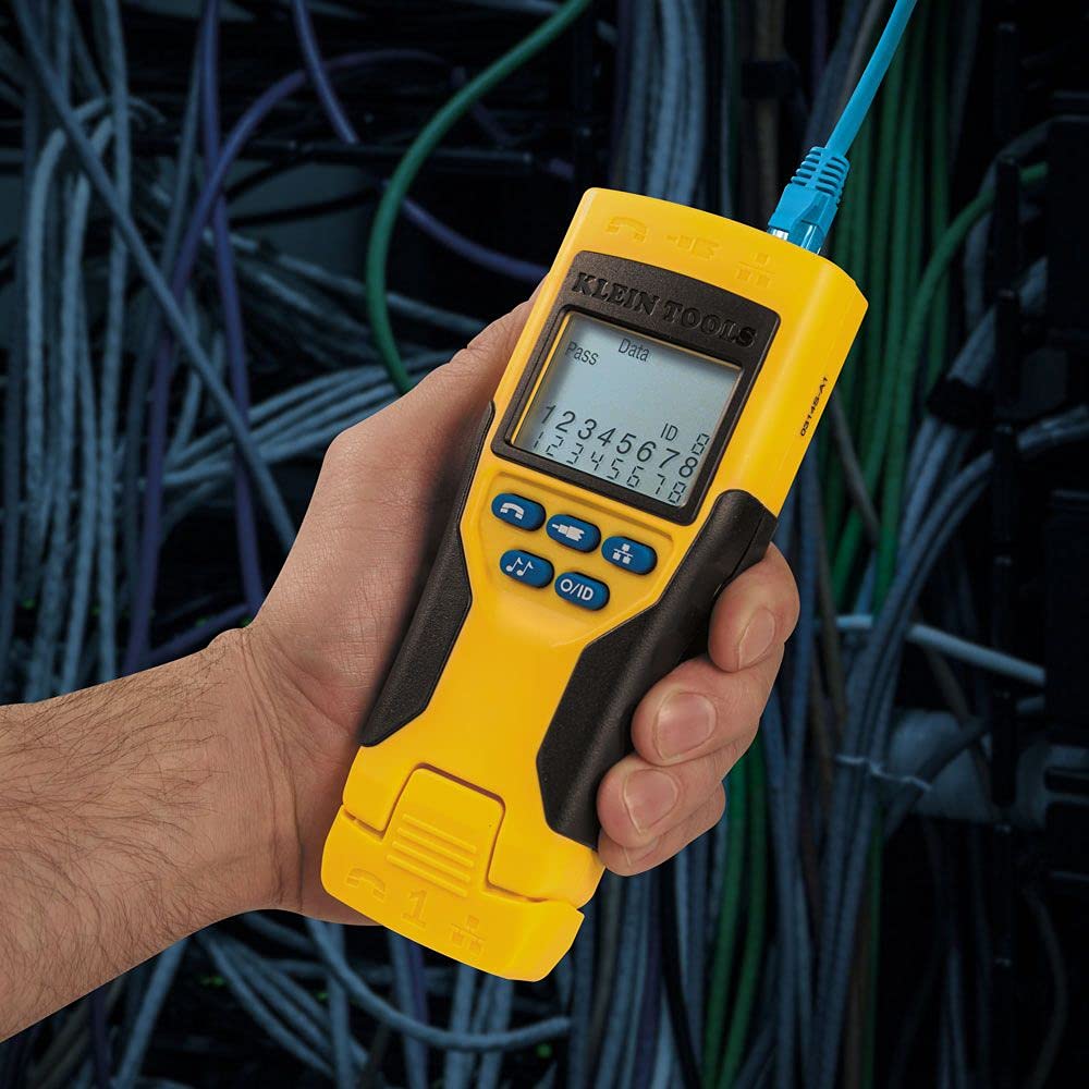 Klein Tools VDV501-824 Network Cable Tester, VDV Scout Pro 2 Tester and Test-n-Map Remote Kit, Tests Voice, Data and Video Coax Connections