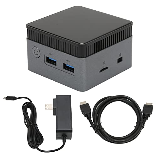 TypeC minicomputer Interface M.2 SSD Nvme 2242 Stable microcomputer for Data Transfer for Travel 8G+256G US Plug