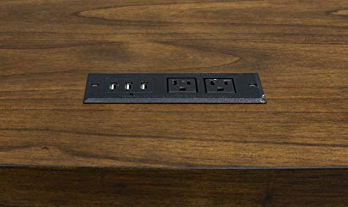 Martin Furniture WRITING DESK, Brown