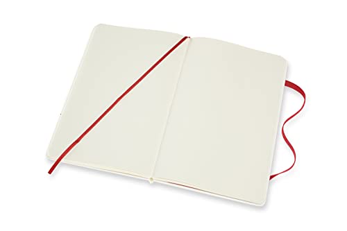 Moleskine Limited Edition Hello Kitty Notebook, Hard Cover, Large (5" x 8.25") Plain/Blank, White, 240 Pages