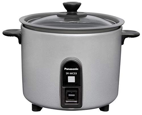 Panasonic Mini Cooker (1.5Go / 225g) SR-MC03-S (SILVER)【Japan Domestic Genuine Products】 【Ships from Japan】