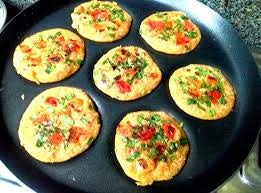 Pancake Maker Nonstick Mini Uttapam Maker Mini Pancake and Blini Pan Mini Uttapam tawa Silver Dollar Pan Nonstick Pan Cake Griddle crepe Tawa 7 Cavity (275mm)