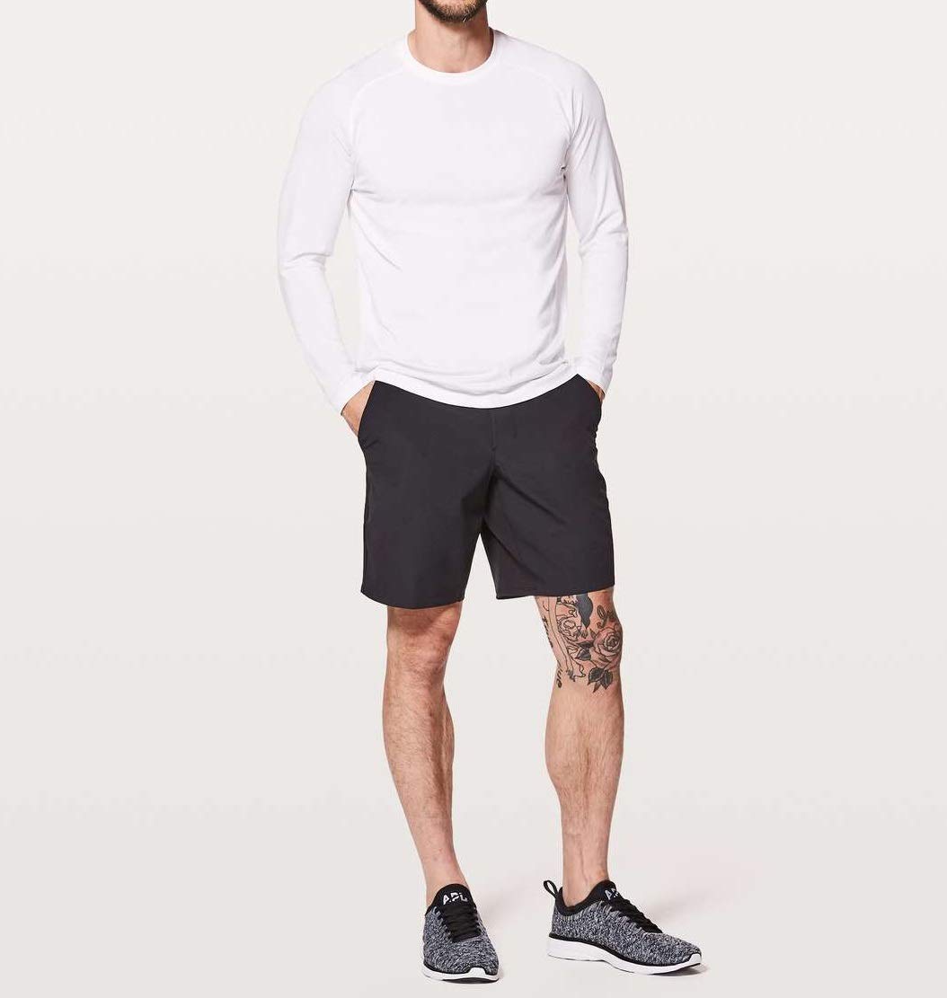 lululemon Metal Vent Tech Long Sleeve Sz L (White/White)