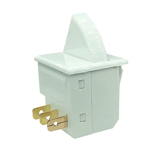 WR23X21444 WR23X21073 W11396033 Refrigerator Door Light Switch by DTAIR Replacement for Whirlpool GE Refrigerator AP6026776