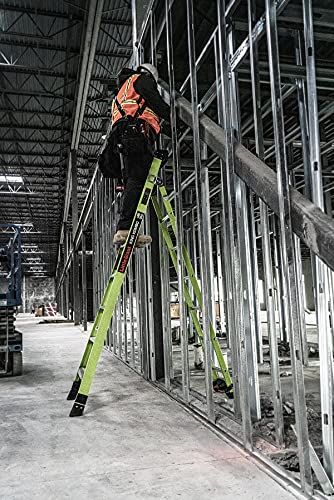 Little Giant Ladder Systems 13908-071 King Kombo 3-in-1 Ladder, 8 Ft, Green