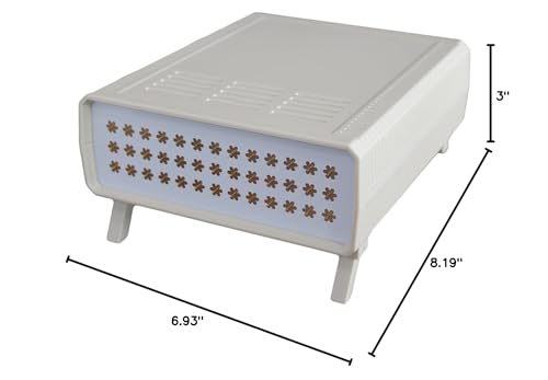 SIYUHO Negative ion Generator, High Output Air ionizer for Home - 200 Million ions/Sec, ionizer Air Purifier for Bedroom, Kitchen, Bathroom, Smoke Dust, Pets, Odor, Eliminator