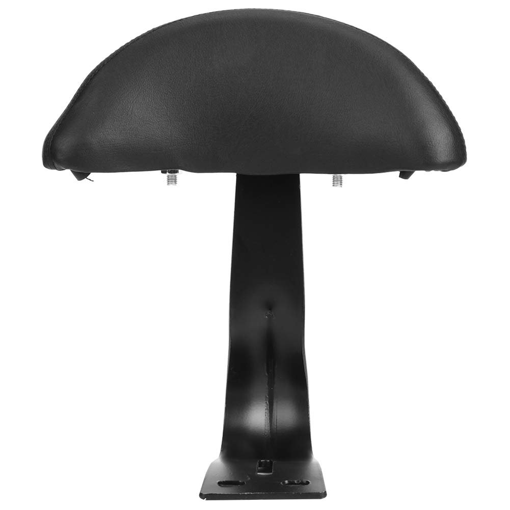MAGT Electric Bike Seat Backrest, Universal Bicycle Saddle Backrest Bike Cushion Back Rest Rack Replacement Cycling Accessory Black