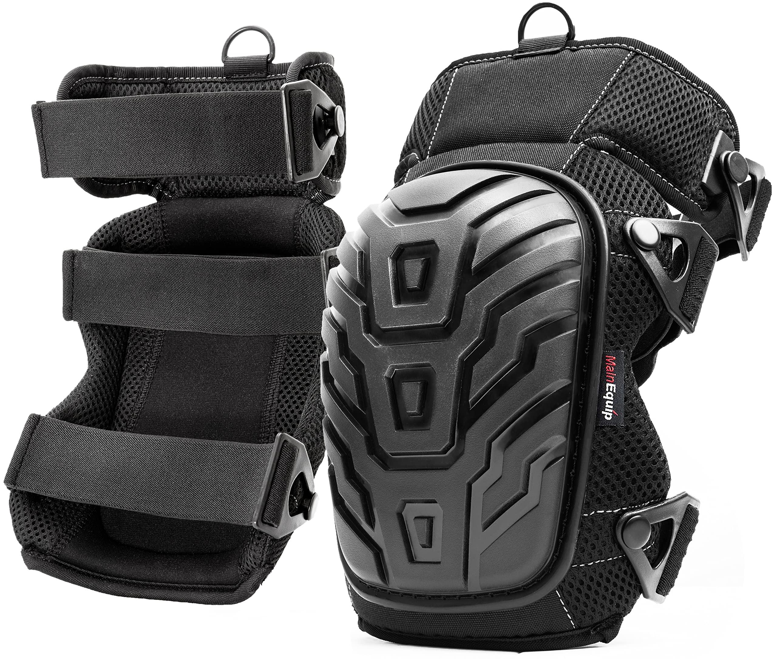 MAINEQUIP Knee Pads for Men Construction Knee Pads for Work Knee Pads for Men and Women Gel Knee Pads, Gardening, Indoor and Outdoor, 1 Pair