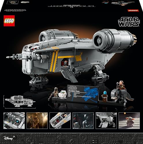 LEGO Star Wars The Razor Crest UCS Set, Ultimate Collectors Series Starship Model Kit for Adults, Large Iconic The Mandalorian Memorabilia Collectable, 75331
