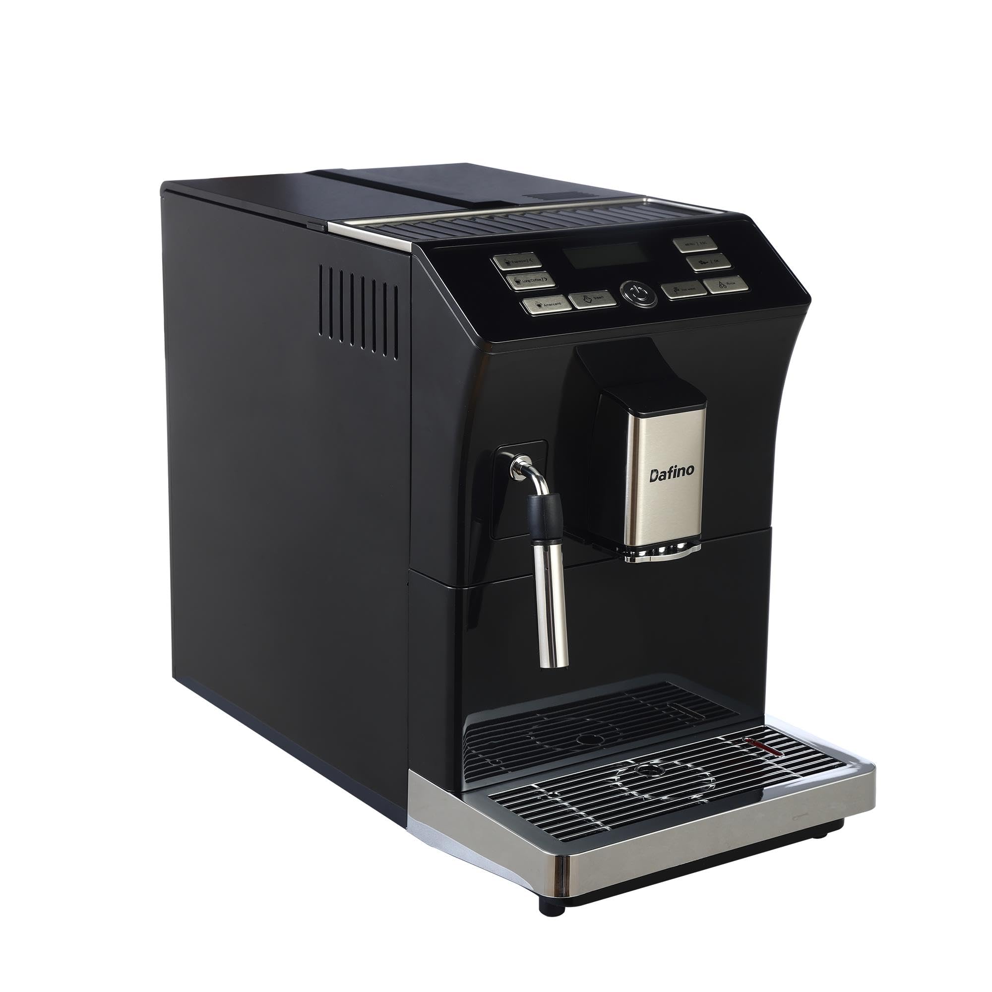 jiabaoyu Premium Dafino-205 Espresso Machine with Built-in Grinder - Fully Automatic Coffee Maker Sleek Black Coffee Machine for Barista-Quality Brewing-size1