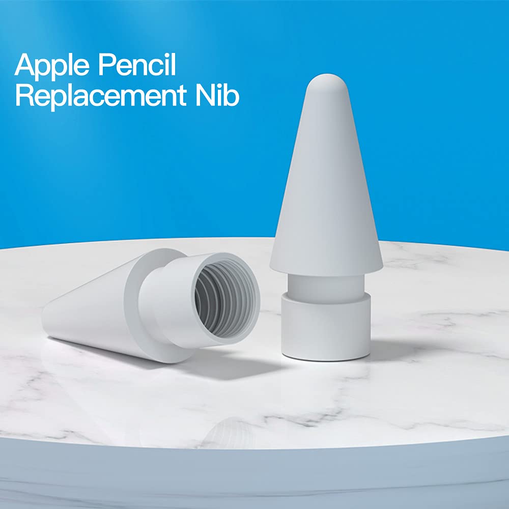 Tucana iPencil Tips, iPencil Tips Nip Compatible for iPad Pencil 1st & 2nd Generation (Pack of 2)