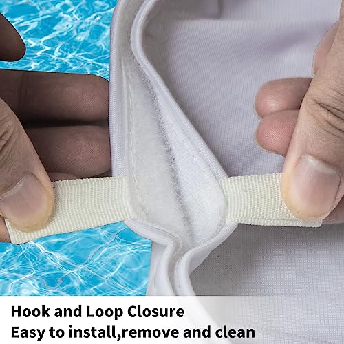 UCEDER Pool Cleaner Fine Filter Bag Polyester Pool Bags Washable & Reusable Pool Filter Bag Replacement for Aquabot/Aqua Filter Bag Products 8114(1 Pack)