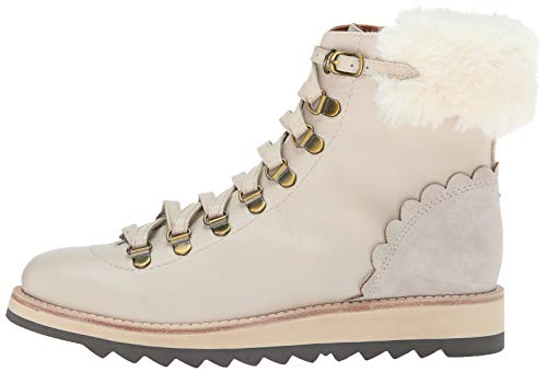 Kate Spade New York Women's Maira Hiking Boot,Off White Shalimar Calf,9 M US