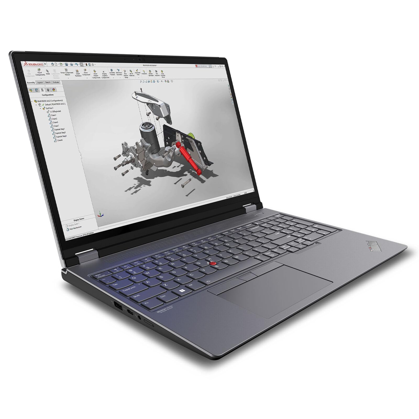 Lenovo ThinkPad P16 Gen 2 Intel Core i9-13980HX, 24C, 16" WQUXGA (3840 x 2400) IPS, 800 nits, 64GB RAM, 1TB SSD, NVIDIA RTX 3500 Ada, Backlit KYB, Fingerprint Reader, Windows Pro