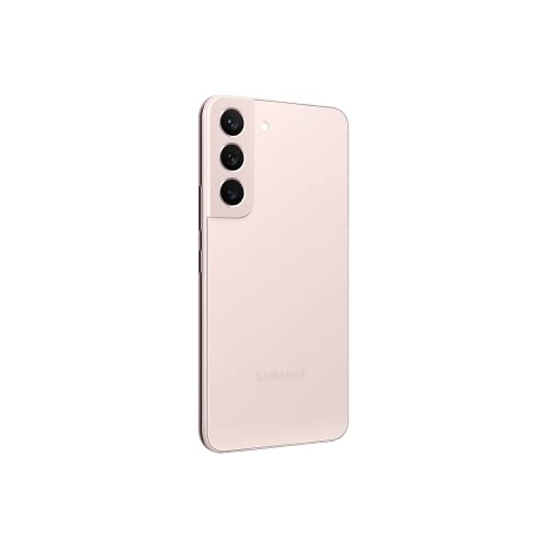 SAMSUNG Galaxy S22 5G SM-S901B/DS 128GB 8GB Dual SIM Factory Unlocked GSM Smartphone - International Version (Pink Gold)