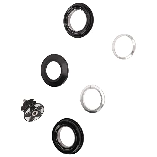 Road Bike Headset Bearing, External Headset Bearing Bowl Group Labor Saving 44‑49.7mm Waterproof for Bicycle
