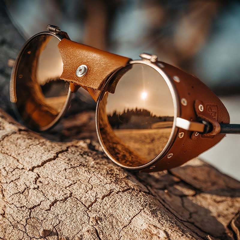 Julbo Vermont Classic Mountaineering Sunglasses with Spectron 4 Polycarbonate Lenses and Total Cover Eye Protection