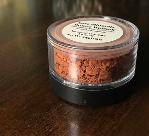 Lure Minerals Bronze Warmth all over face color Large 1.oz Jar (Compare to Bare)