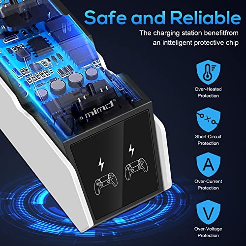 PS5 Controller Charger Station,Fancy Buying PS5 Charging Station, Dual Controller Charging Stand for Playstation 5, Docking Station Replacement for DualSense Charging Station