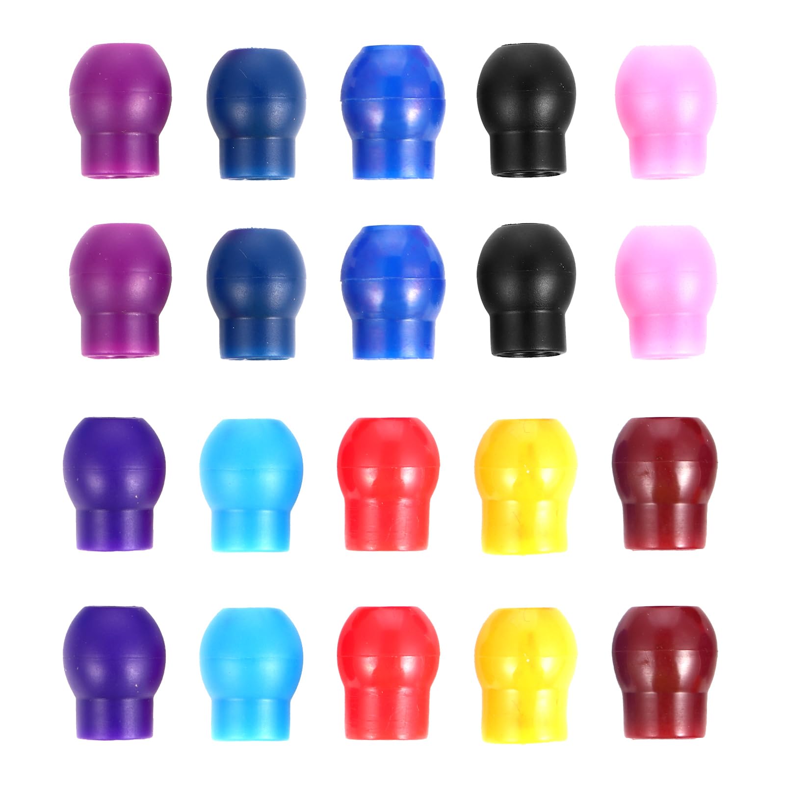 UKCOCO Stethoscope Ear Tips- Stethoscope Replacement Earplugs Universal Soft- Sealing Earbuds, Cue Tips Ear Pieces for Stethoscope Parts 10 Pairs