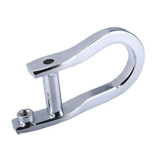 X AUTOHAUX Left Right Front Recovery Tow Hooks Kit 84072464 for Chevy for Chevrolet Silverado for GMC Sierra 1500 2007-2019 Silver Tone