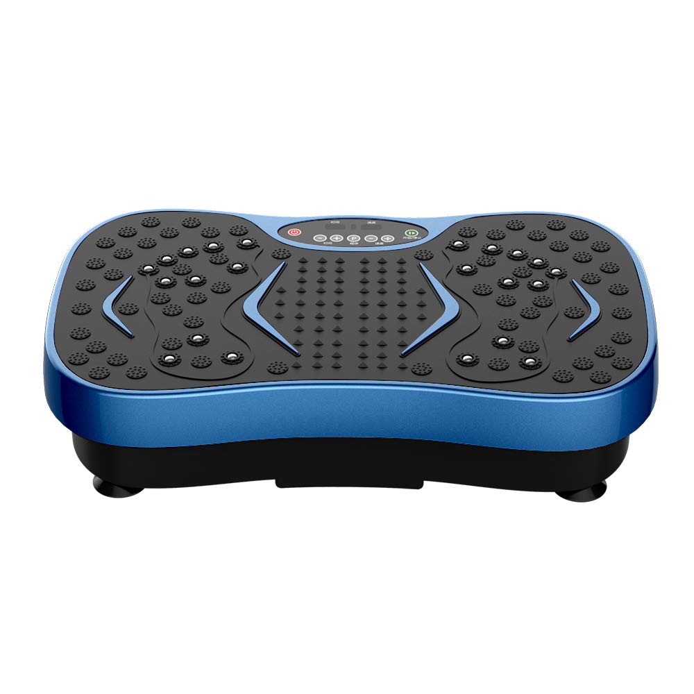 JUFIT Vibration Plate Vibrating Machine Whole Body Exercise Machine with Touch LED Screen, 99 Speeds and 11 Modes for Effective Exercise