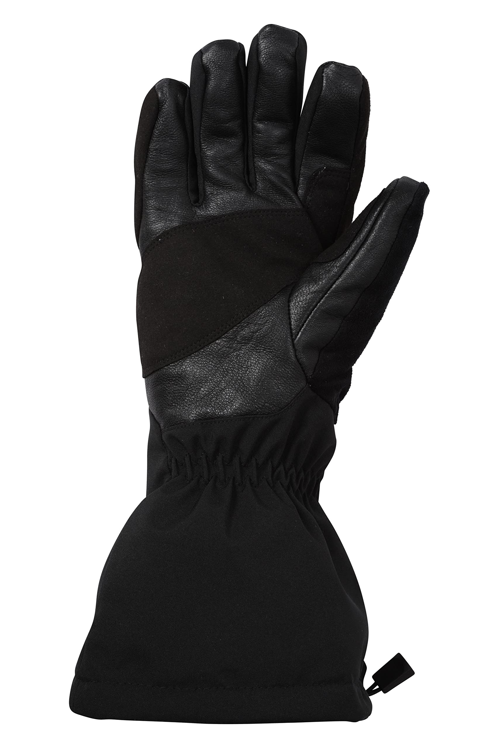 Mountain Warehouse Ultra Everest Unisex Ski Gloves - Waterproof, Breathable, Mens & Womens Black Medium