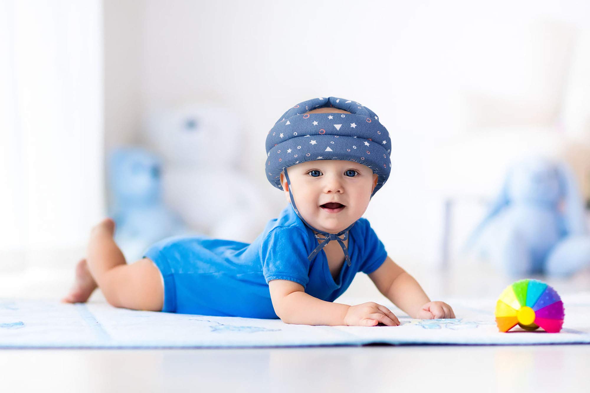Simplicity Baby Infant Toddler No Bumps Safety Helmet Head Cushion Bumper Bonnet