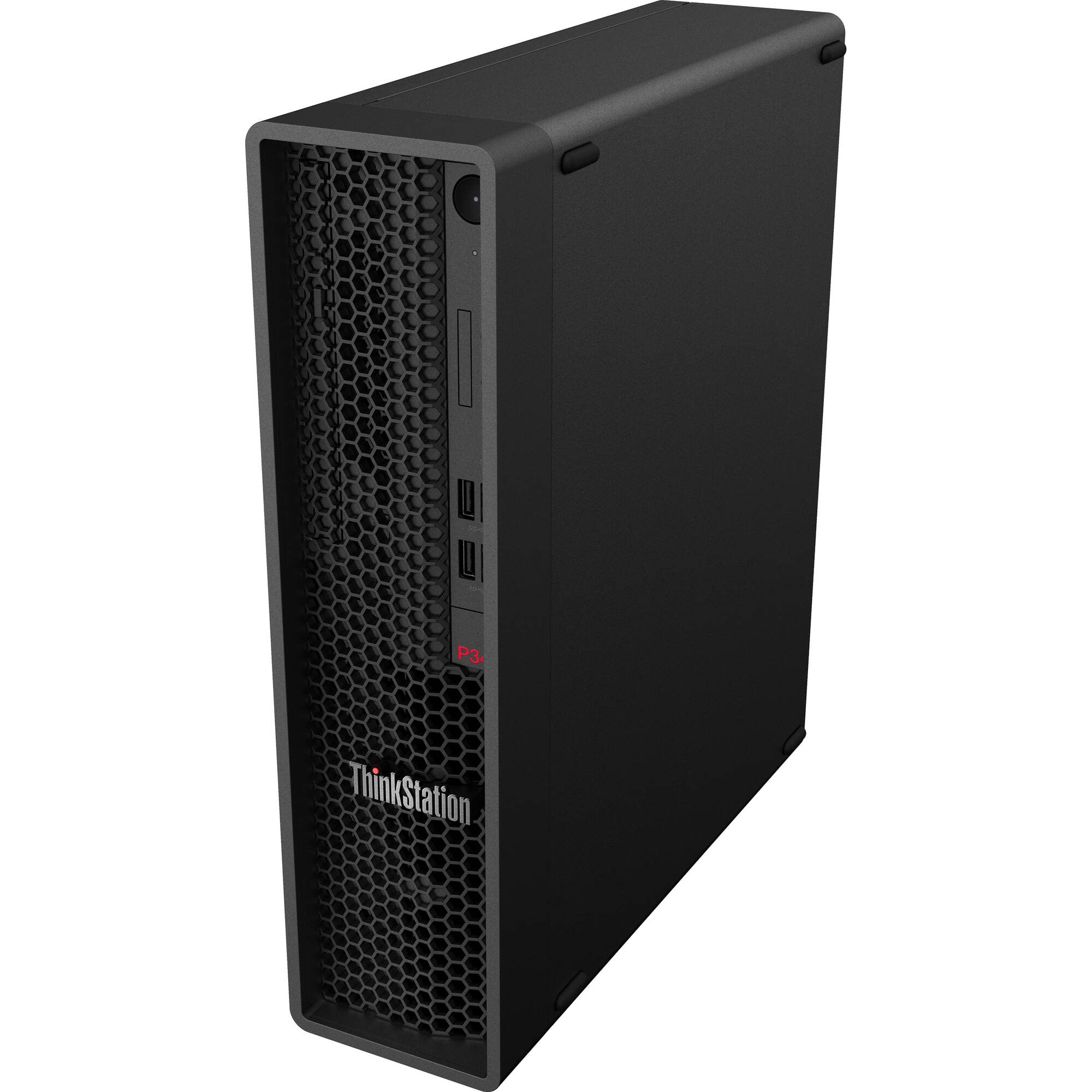 Lenovo ThinkStation P340 SFF Mini Desktop (Intel i5-10500 6-Core, 16GB RAM, 1TB PCIe SSD, Intel UHD 630, USB 3.2, Display Port, SD Card, Optical Drive, USB WiFi Adapter, Win 10 Pro)
