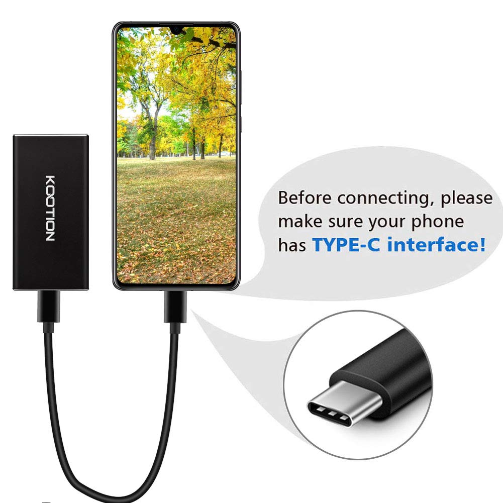 KOOTION External SSD 250GB Portable SSD High-Speed Solid State Drive, Read up to 500MB/s & Write up to 450MB/s