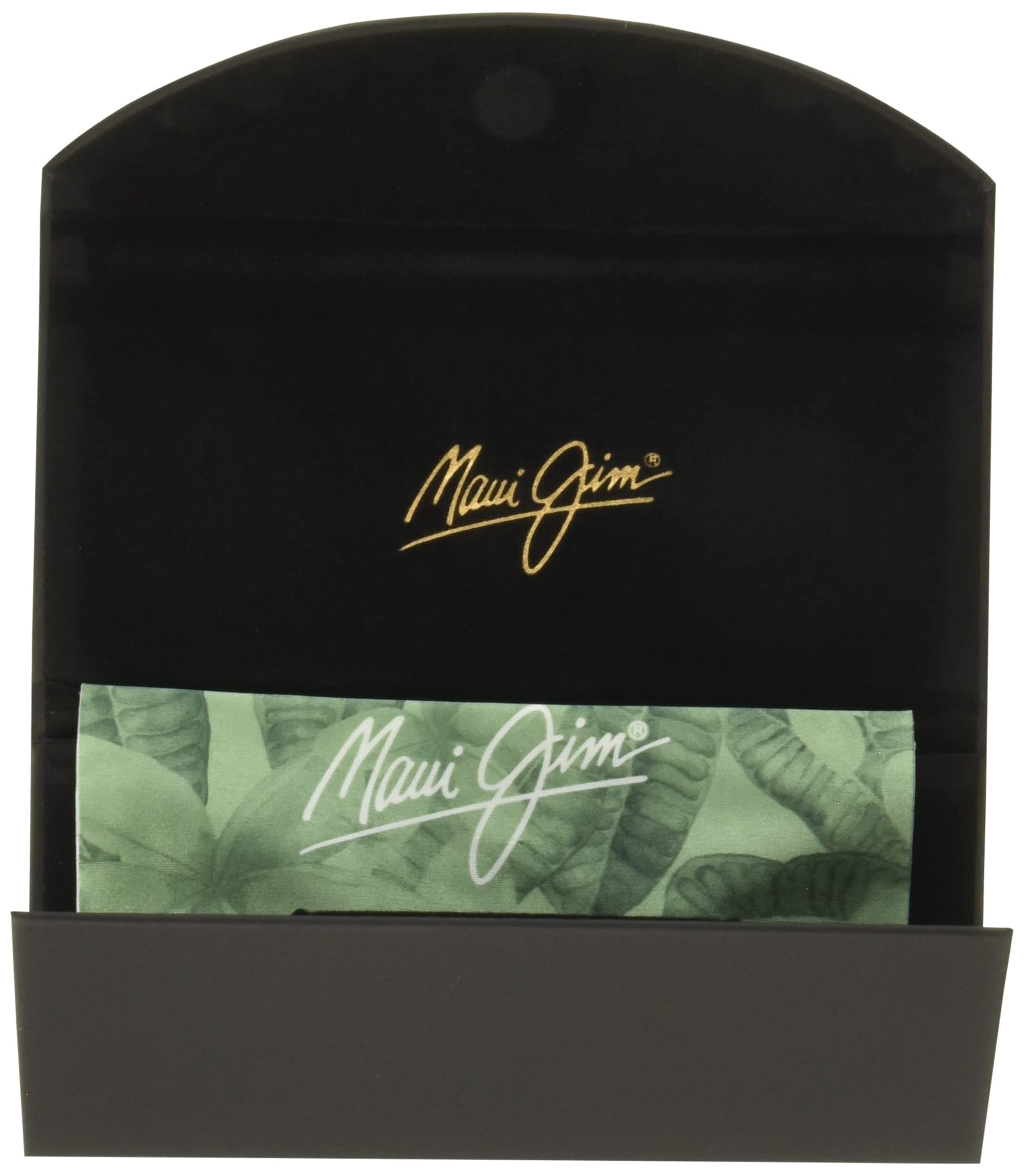 Maui Jim Sunglass Trifold Case, Black, Large