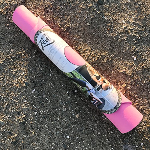 KB Design Zenstand Meditation/Yoga Mat for Children, Social Distancing Mat for Schools, Daycares, Libraries, Pink