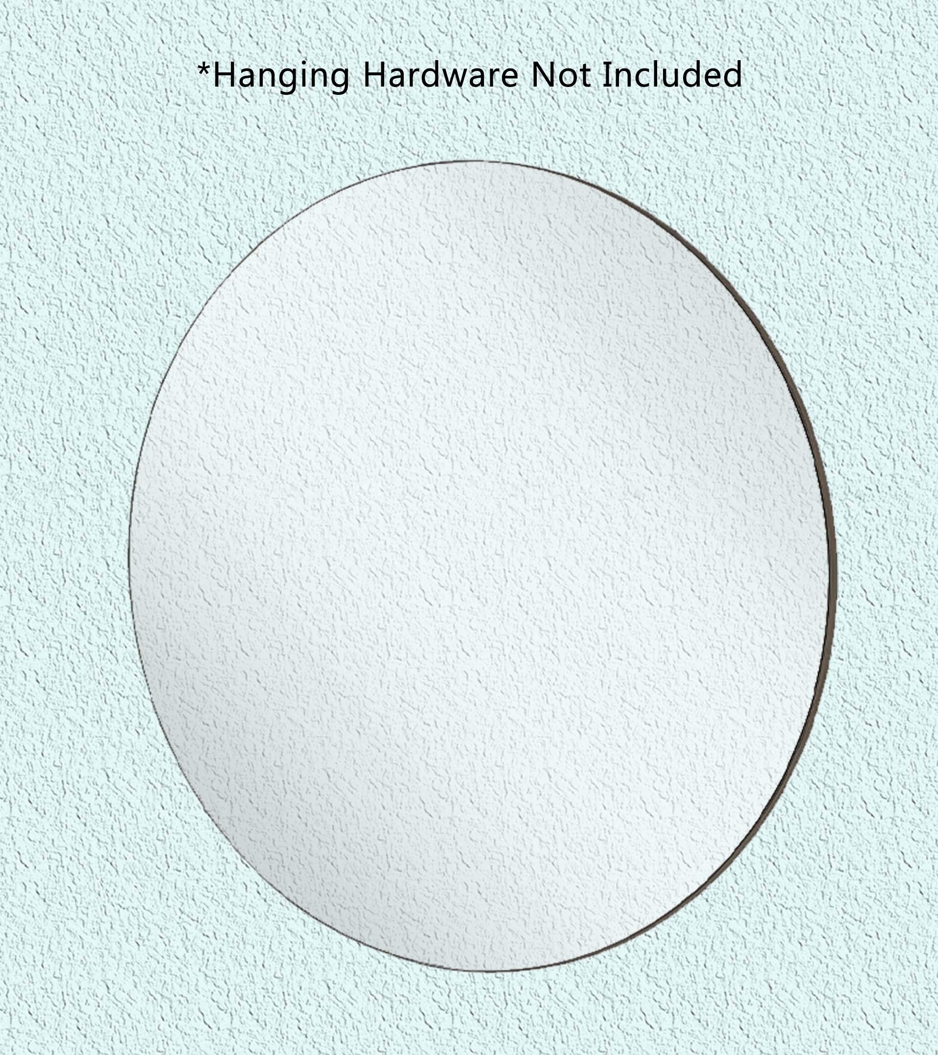 Marketing Holders Acrylic Mirror Round Circle 10" Inch Round Flat for DIY Craft Projects Safer Than Glass Light Weight Plastic Blind Spot Mirror Center Piece for Weddings and Events