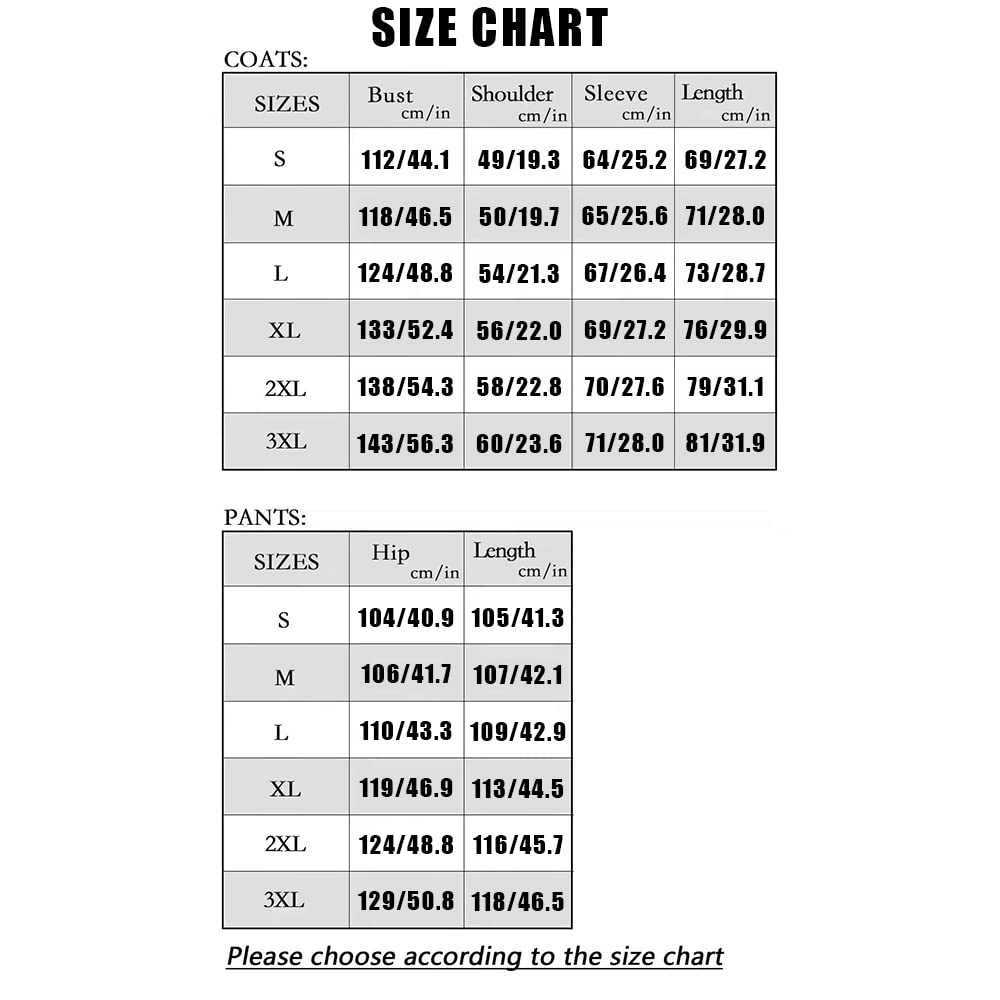 PRESEOSSA Mens Sweatsuits Sets Men's Tracksuits Zipper Hoodies for Men Jogging Suits Sets with Multi Pockets