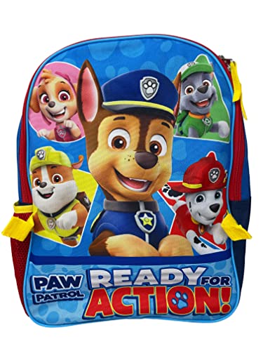 Paw Patrol 16 Inches Large Backpack With Lunch Bag Set