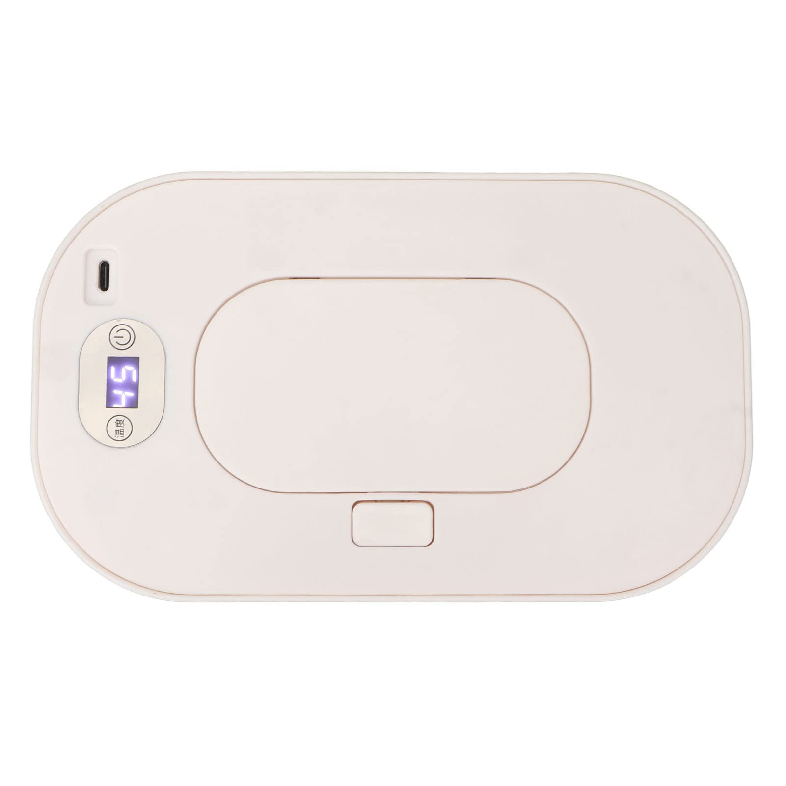 Wet Wipe Warmer, Large Capacity LED Screen, Portable Uniform Heating Heated Wipes Dispenser