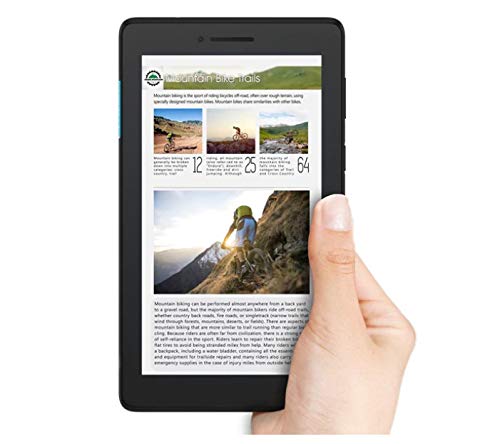 Lenovo Tab E7-7" Android Tablet, 1.3GHZ Quad-Core Processor, 8GB Storage - Slate Black