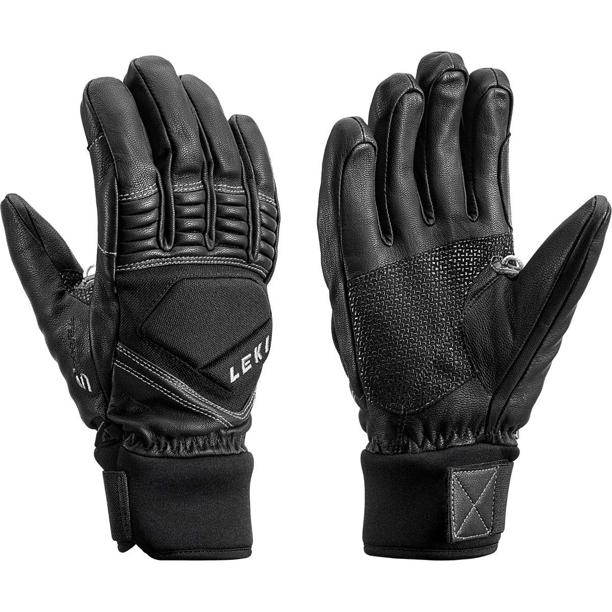 LEKI Element Copper S Skiing Glove - Black Large