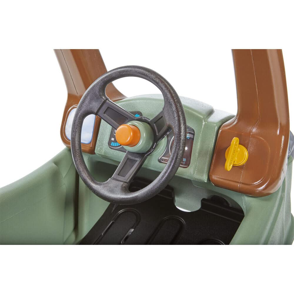 little tikes T-Rex Cozy Coupe by Dinosaur Ride-On Car for Kids, Multicolor Large