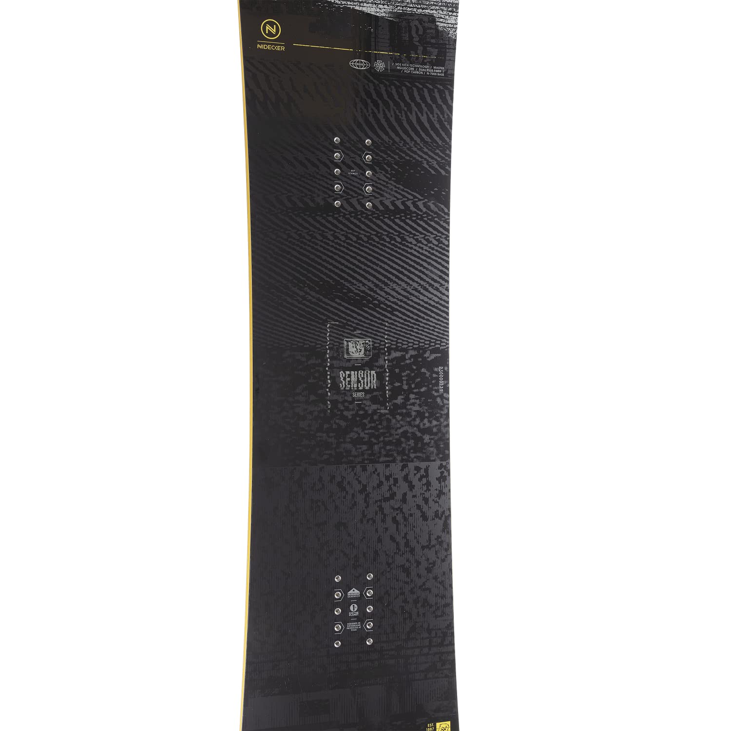 Nidecker Sensor Mens Snowboard Gray 156cm