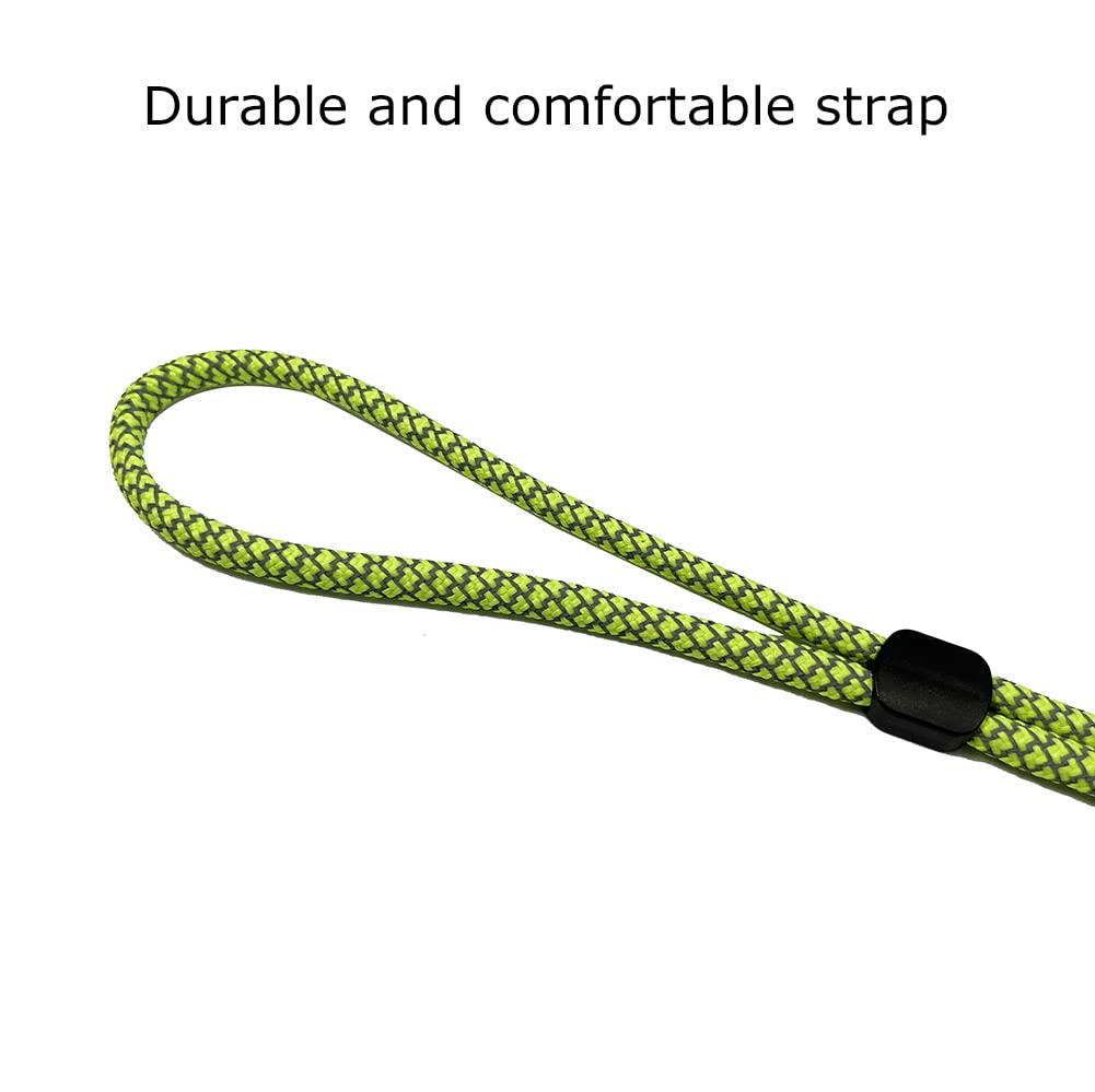 Sartkrin Wrist lanyard keychain sports adjustable hand strap Lanyards small lanyard for keys Flashlight Outdoor portable water cup USB Flash Drive Camera Cell Phone Key ID Card Badge holder 5 PACK