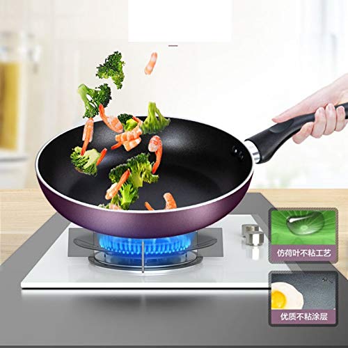 LIUJUN Nonstick Kitchen Cookware Set - Home Kitchen Ware Pots and Pan Set, Includes Saucepan,Wok,Milk pan