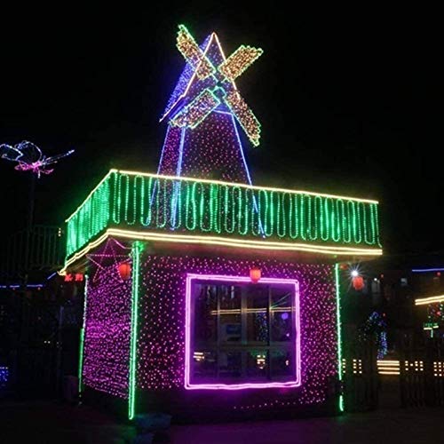 LIUPENGWEI 8Modes Solar Power Fairy String Lights Outdoor Decorative Light Waterproof IP65 with Light for Garden Home Wedding Party Christmas Halloween Decoration Lights String Garden Ghost Light