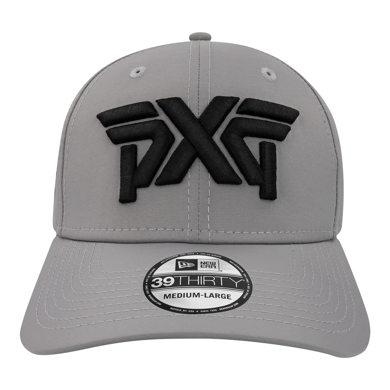PXG Prolight 3930 Golf Hat, UPF 50+ Sun Protection, Superior Odor-Free Cooling Fabric - Grey, Medium/Large