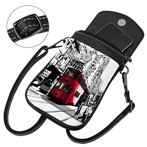 Small Crossbody Bag City Bus Cell Phone Purse Wallet