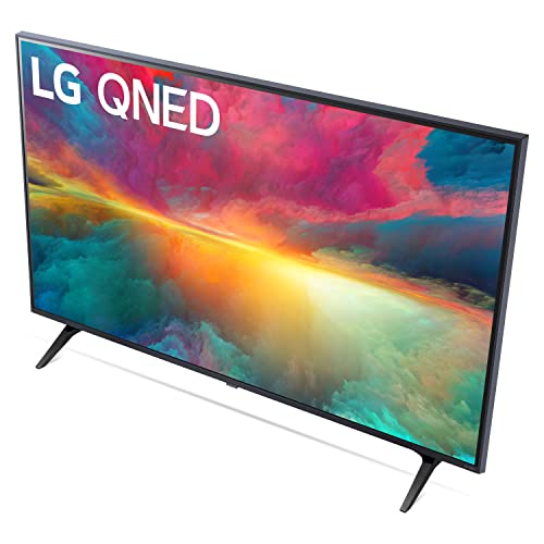 LG QNED75 Series 43-Inch Class QNED Mini-LED Smart TV 43QNED75URA, 2023 - AI-Powered 4K TV, Alexa Built-in, Black