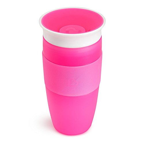 Munchkin 14 oz Miracle 360° Sippy Cup (Pink/Purple)